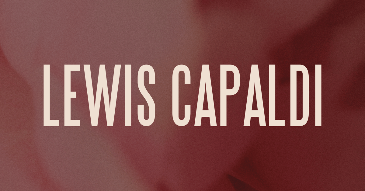 2025 Tour - Lewis Capaldi